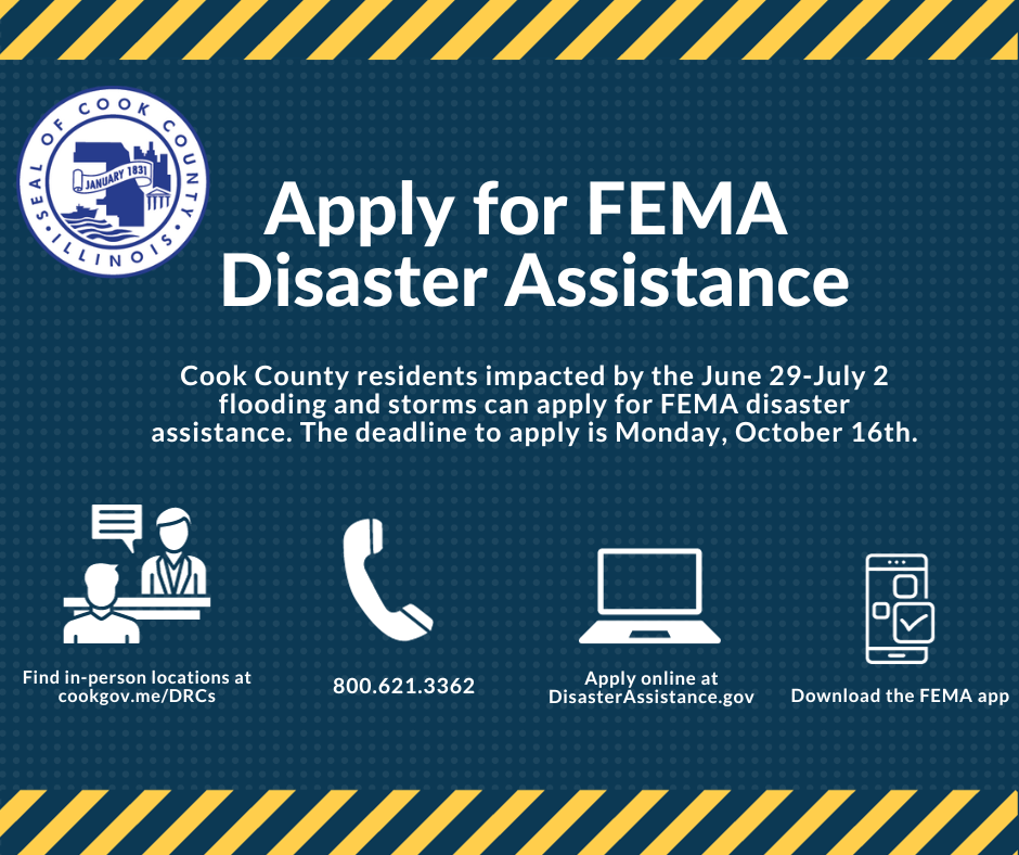 FEMA Assistance for Residents Impacted by Flooding is Closed | Emergency Management and Regional ...